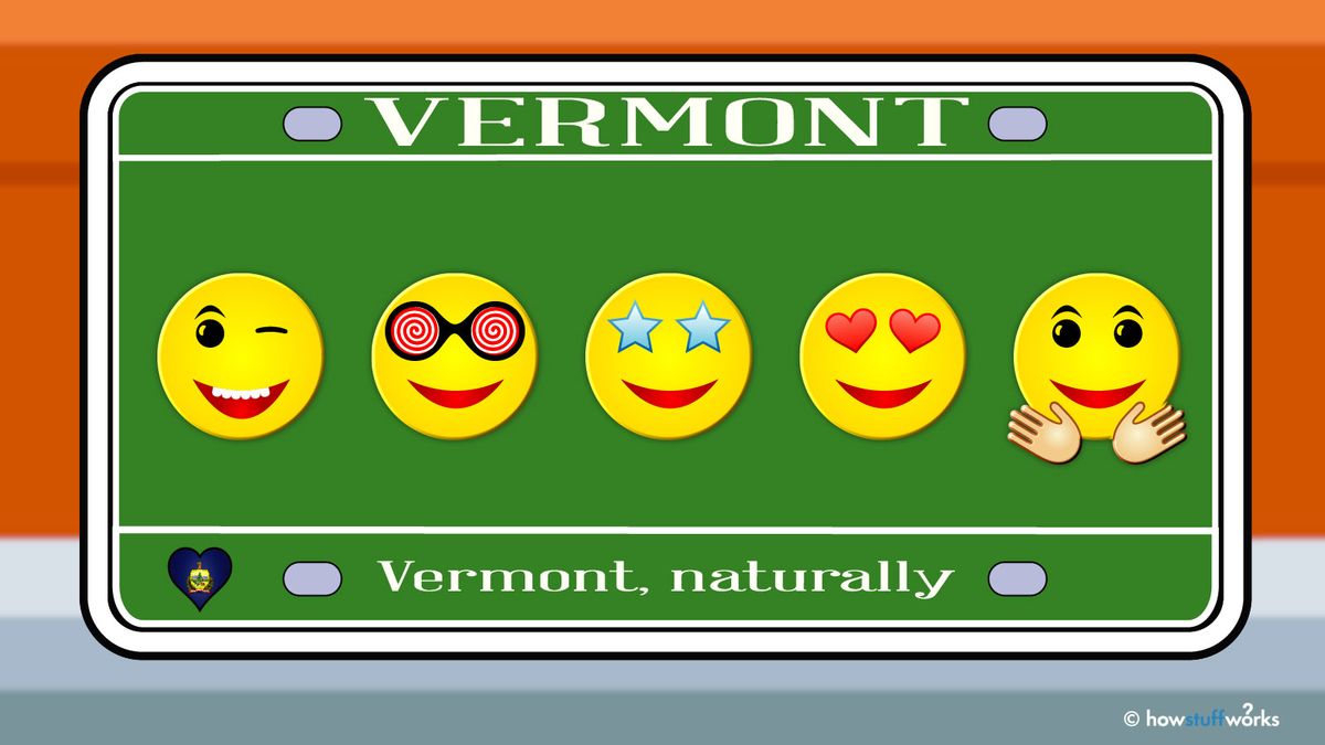 Want an Emoji on Your License Plate? Move to Vermont! | HowStuffWorks