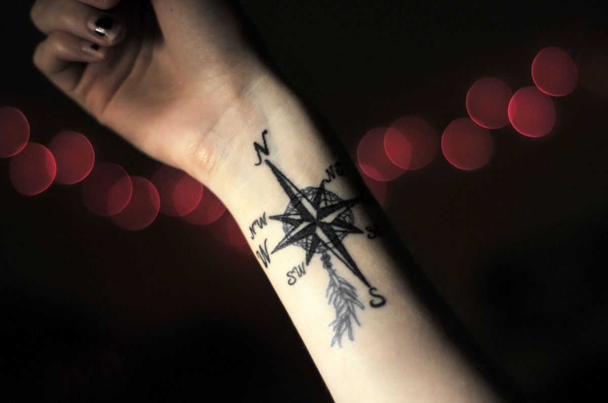 The Timeless Allure of Compass Tattoos: Navigating Life’s Journey with ...